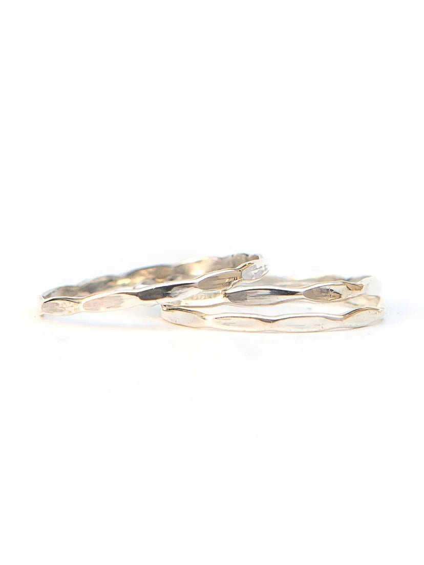 Stacked Armor Statement Ring | Recyled Brass – Evimero Marketplace